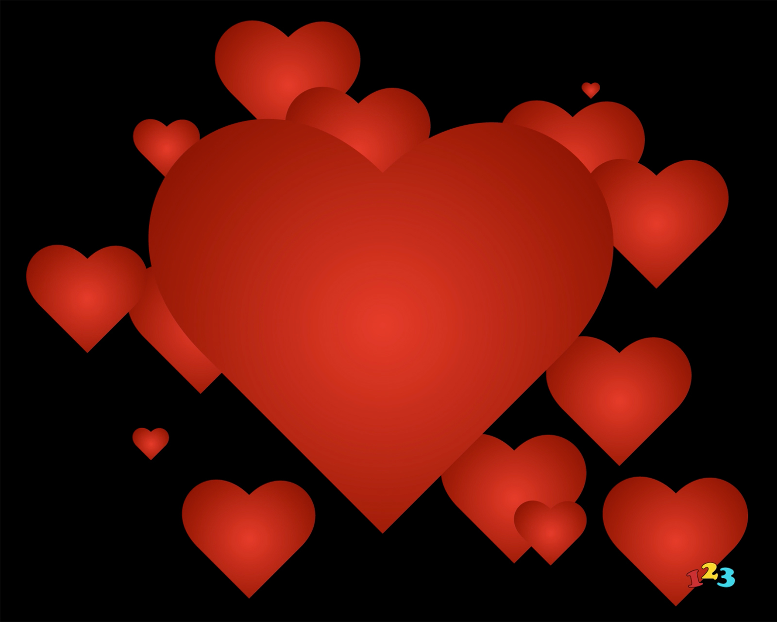 Hearts - Love - send free eCards from 123cards.com