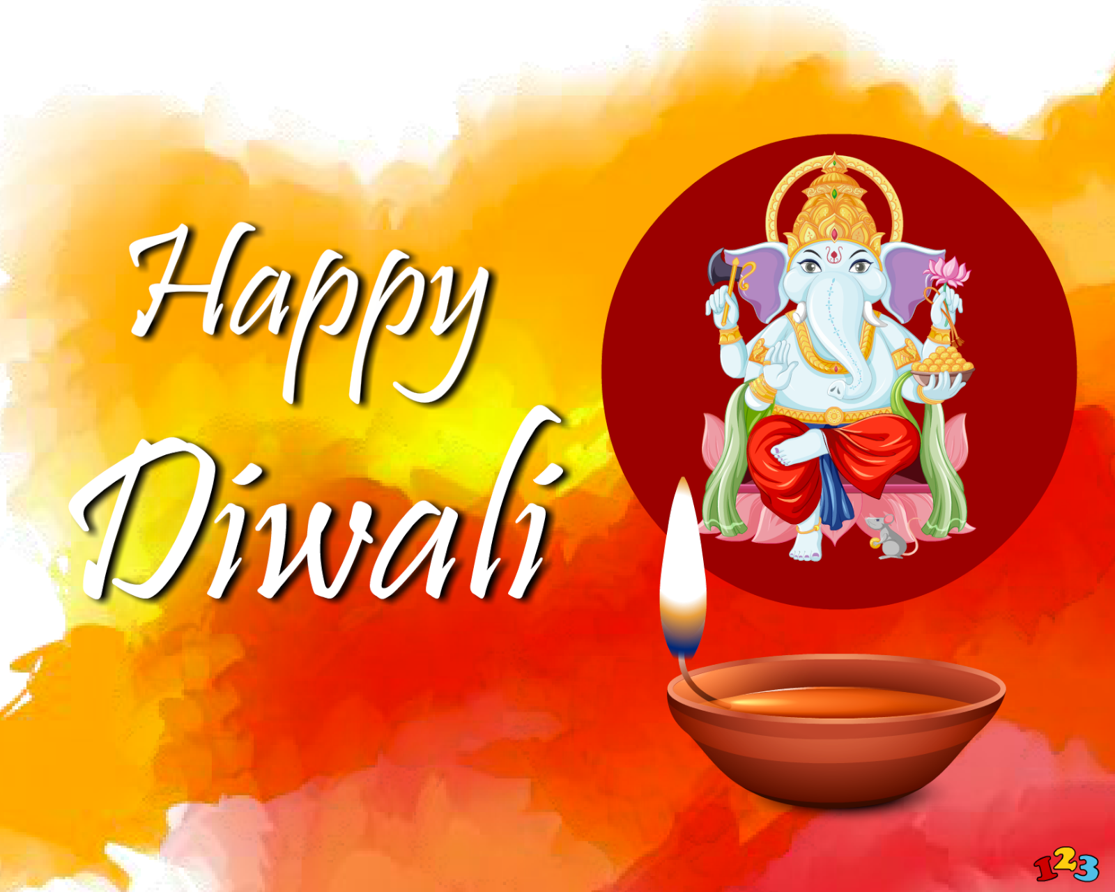 Diwali eCards - send free eCards from 123cards.com