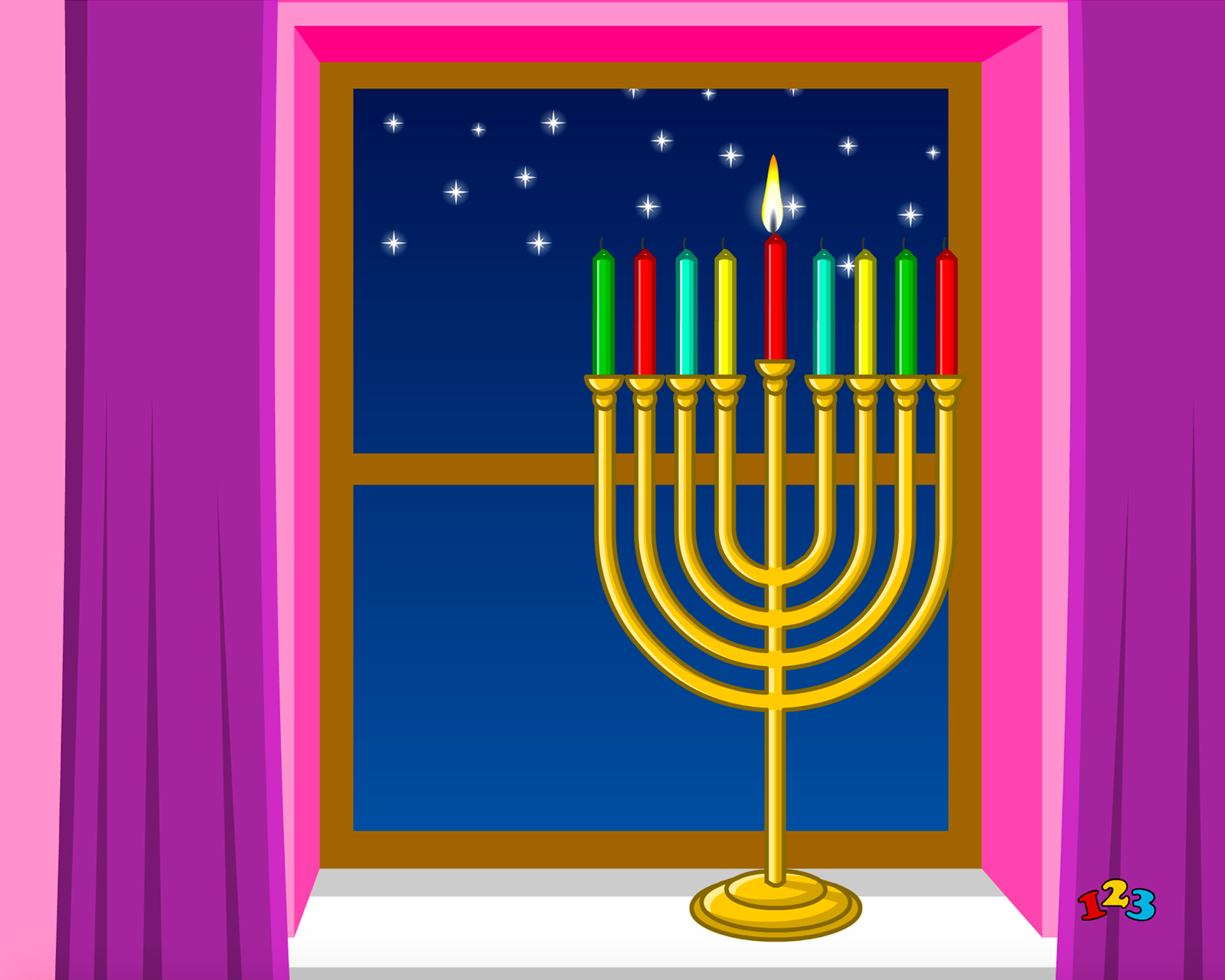 The dreidel song - Hanukkah - send free eCards from 123cards.com